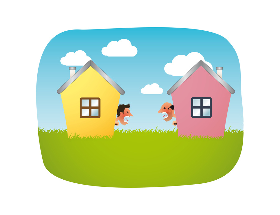 Land dispute? Love thy French neighbour