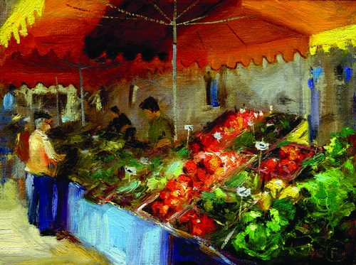 Interview with Limousin-based painter Nigel Fletcher - FrenchEntrée