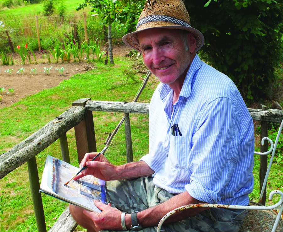 Interview with Limousin-based painter Nigel Fletcher - FrenchEntrée