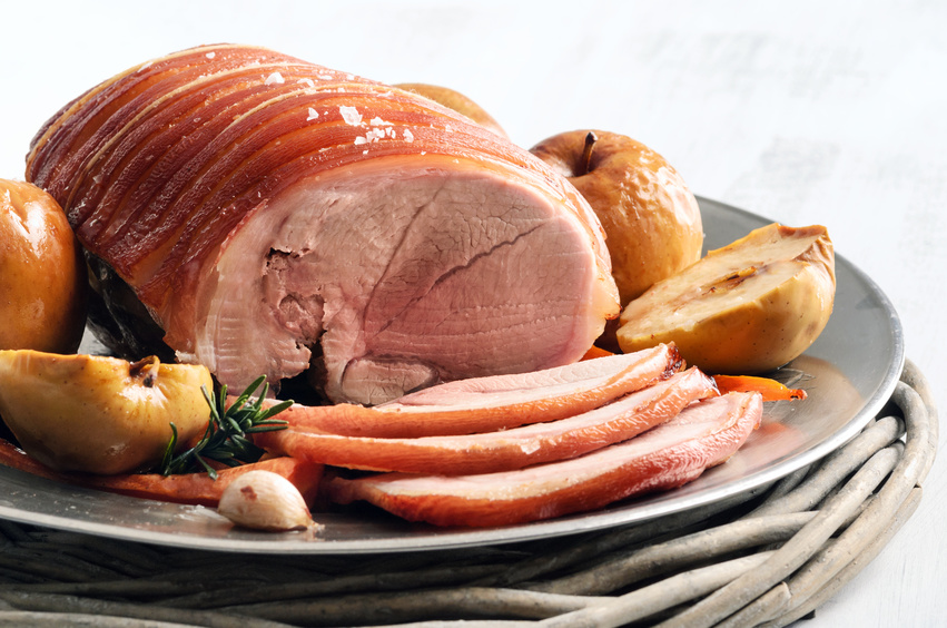 Rôti de porc with apples and walnuts - FrenchEntrée