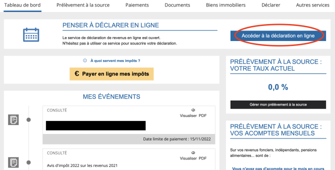Impots.gouv.fr: Your Guide to the French Tax site - FrenchEntrée